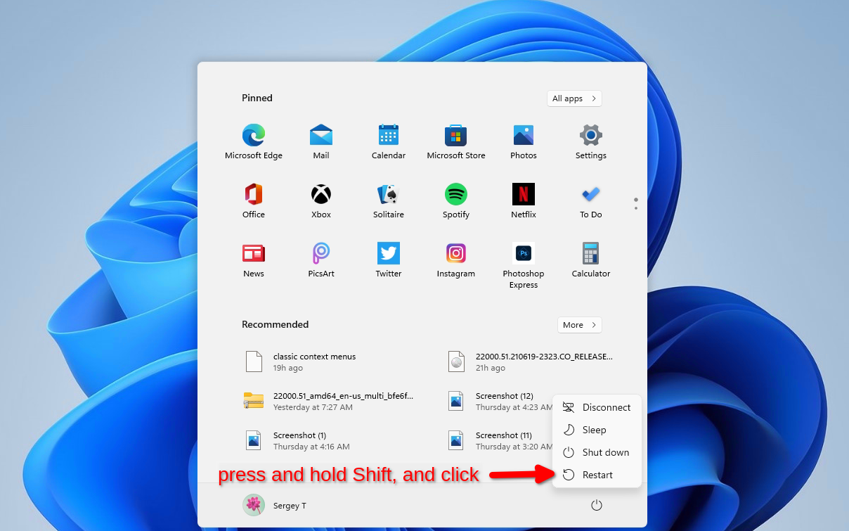 Cómo abrir opciones de inicio avanzadas en Windows 11 (Winre) - Mundo Geek
