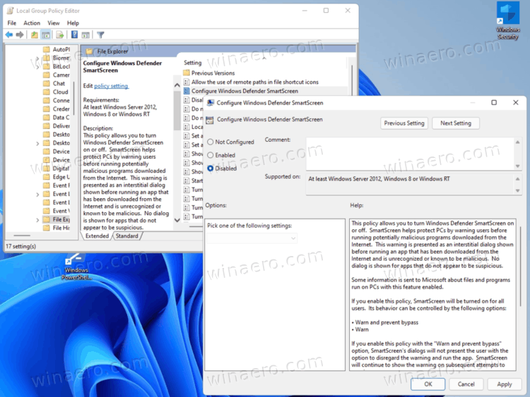 Windows 11 Desactivar SmartScreen - Mundo Geek