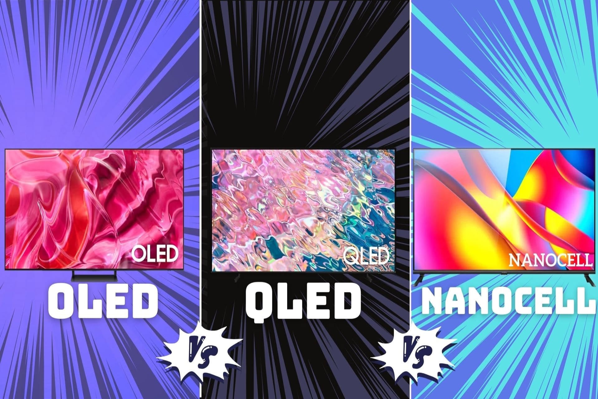 OLED vs QLED vs Nanocell: 2025 TV Smackdown! - Mundo Geek