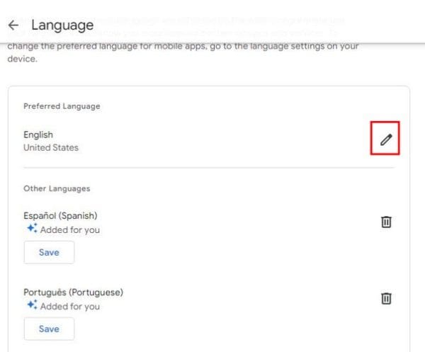 Google Docs: cómo cambiar el idioma