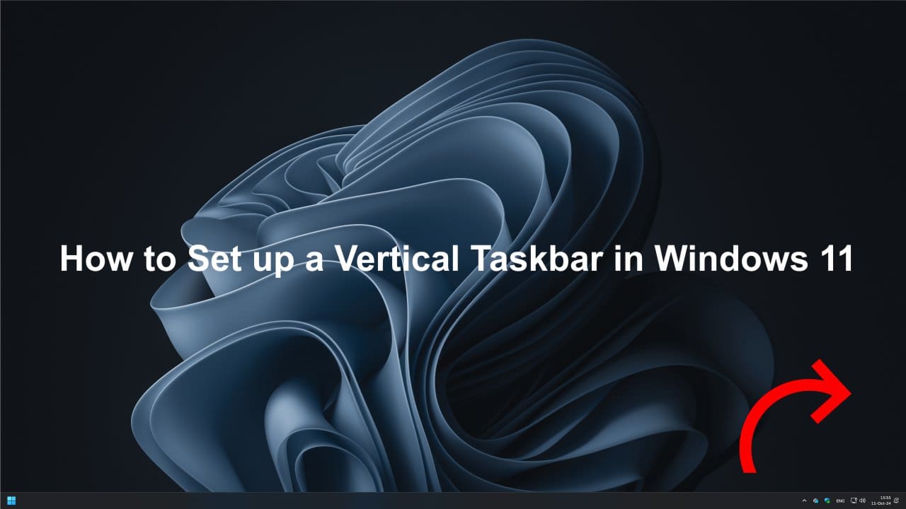 Cómo configurar una barra de tareas vertical en Windows 11 - Mundo Geek