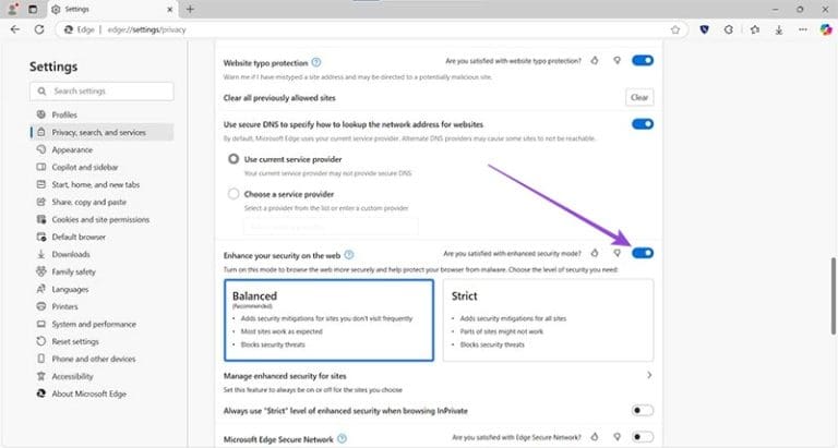 Cómo cambiar la configuración de seguridad en Microsoft Edge - Mundo Geek