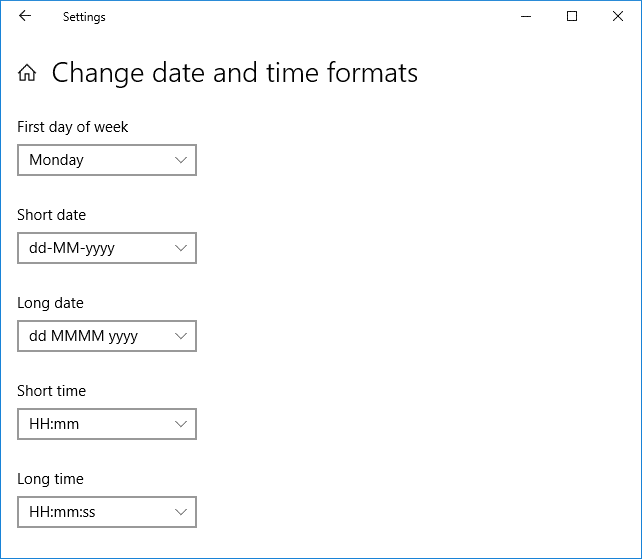 Cómo cambiar los formatos de fecha y hora en Windows 10 - Mundo Geek
