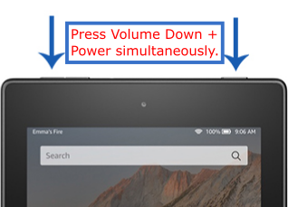 Cómo tomar una captura de pantalla con su tableta Amazon Fire - Mundo Geek