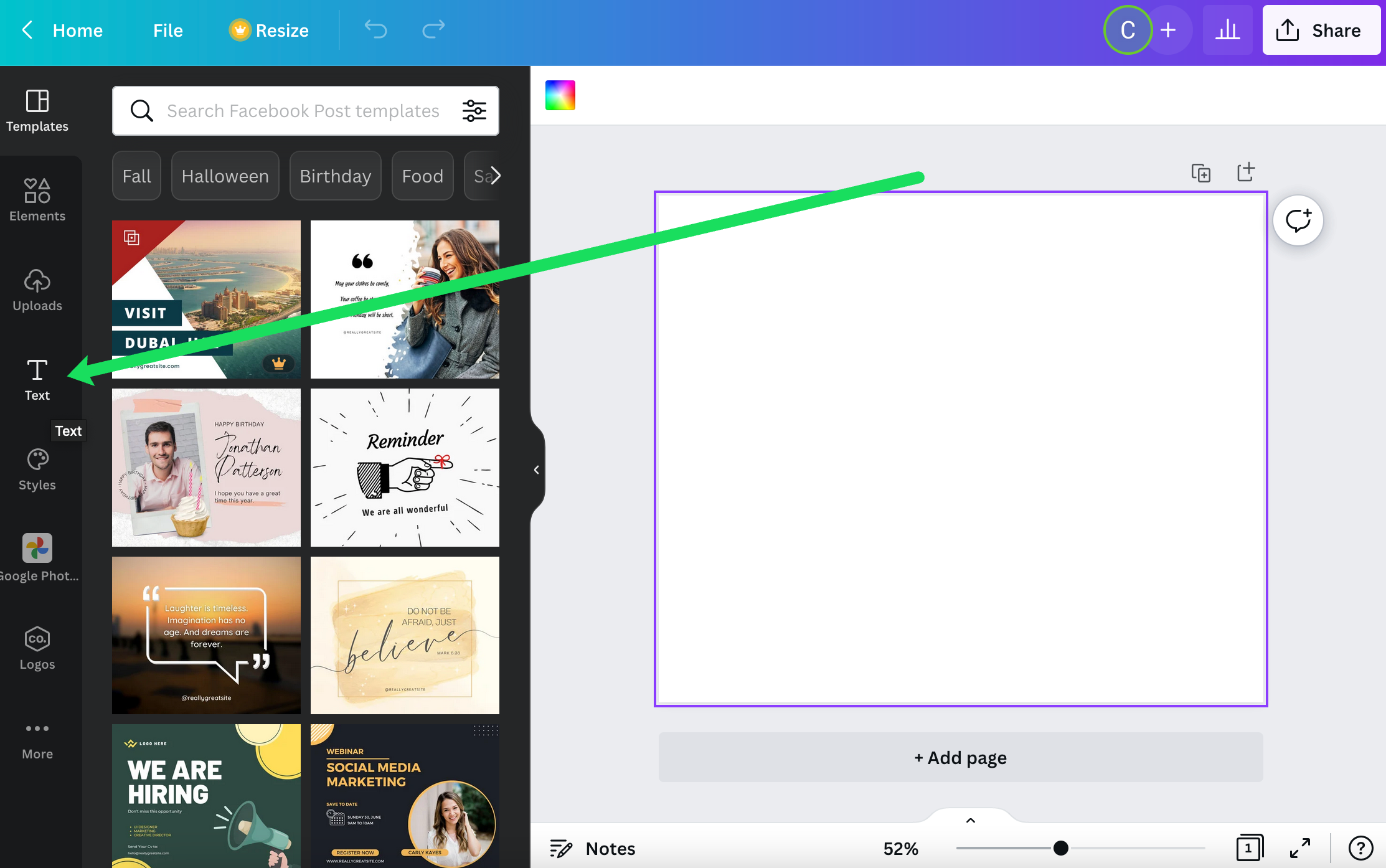 Cómo hacer que el texto sea vertical en Canva - Mundo Geek