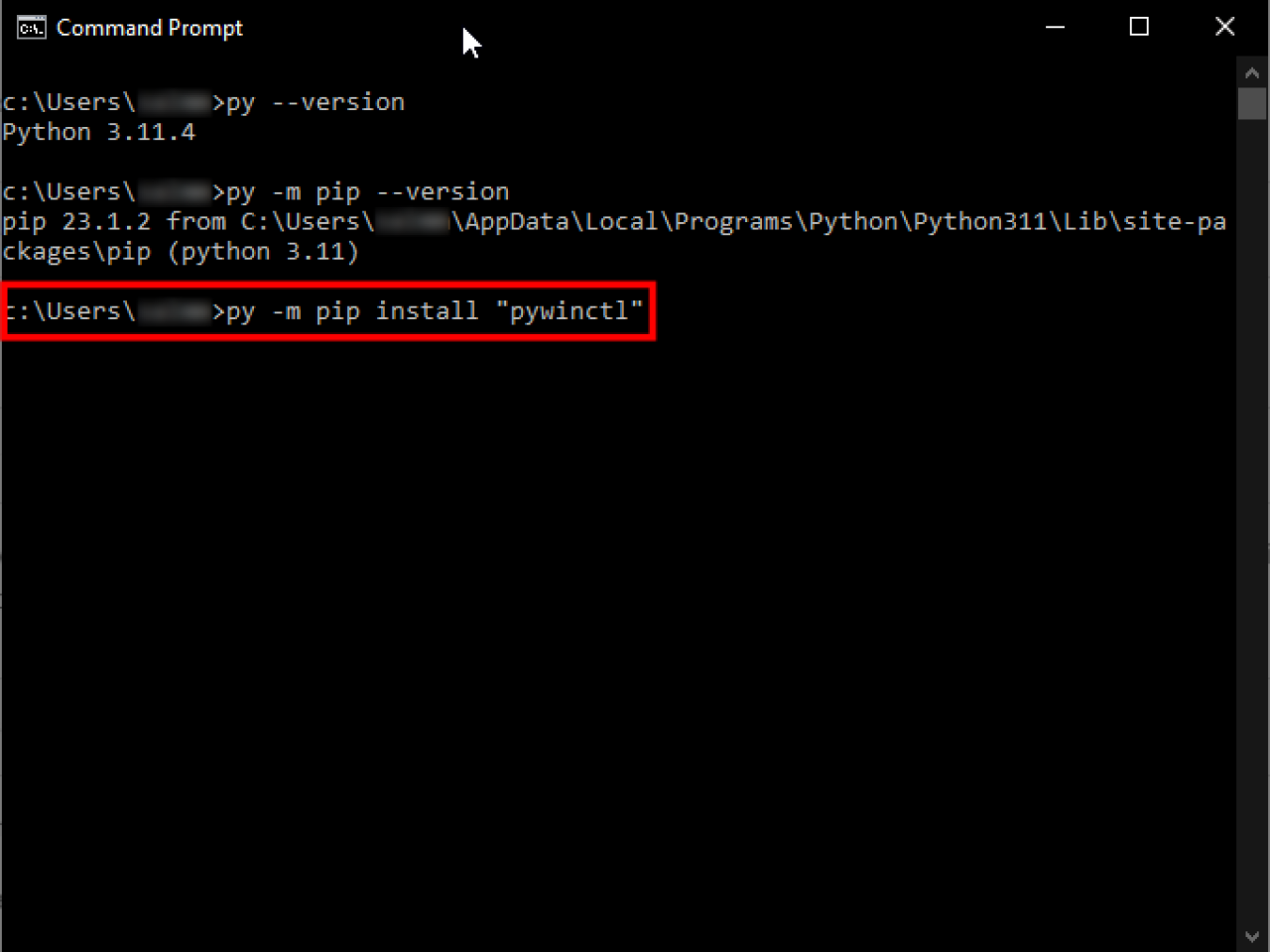 Cómo arreglar que 'Pip' no se reconozca como un comando interno o externo