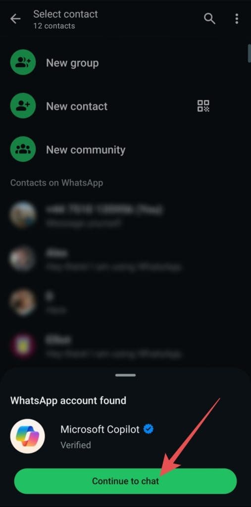 Pasos para instalar Microsoft Copilot en WhatsApp - Mundo Geek