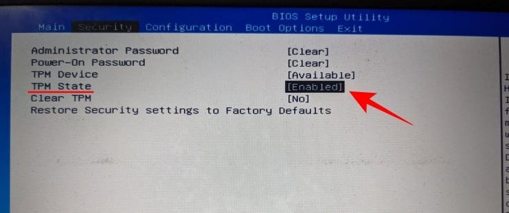 Cómo habilitar TPM 2.0 en BIOS en computadoras portátiles y ...