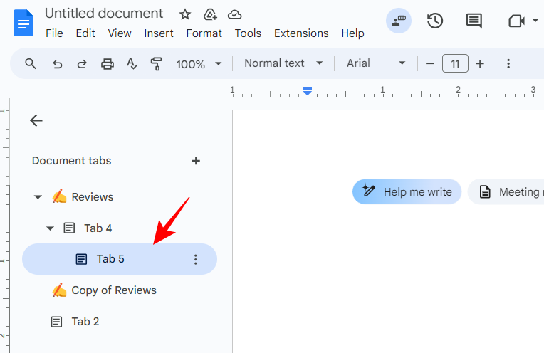 Cómo organizar Google Docs con pestañas - Mundo Geek