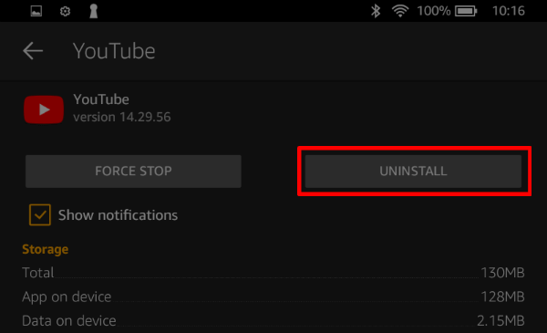 Cómo desinstalar aplicaciones de Amazon Fire Tab (aplicaciones de ...