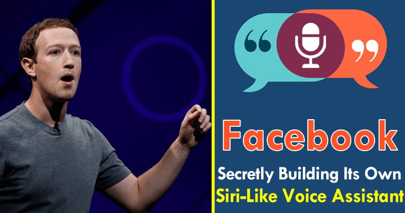 Facebook construye en secreto su propio asistente de voz similar a Siri ...