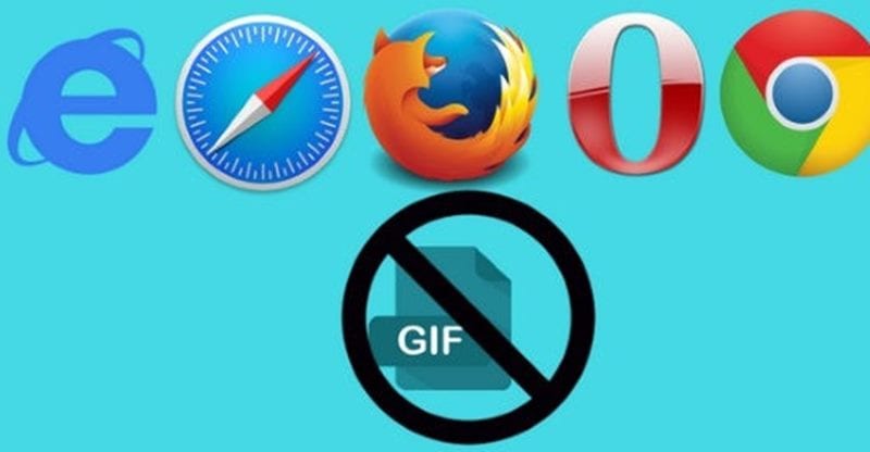Cómo dejar de reproducir automáticamente GIF en su navegador