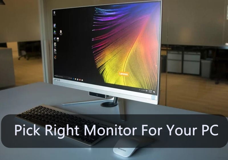 Cómo elegir el monitor adecuado para tu PC