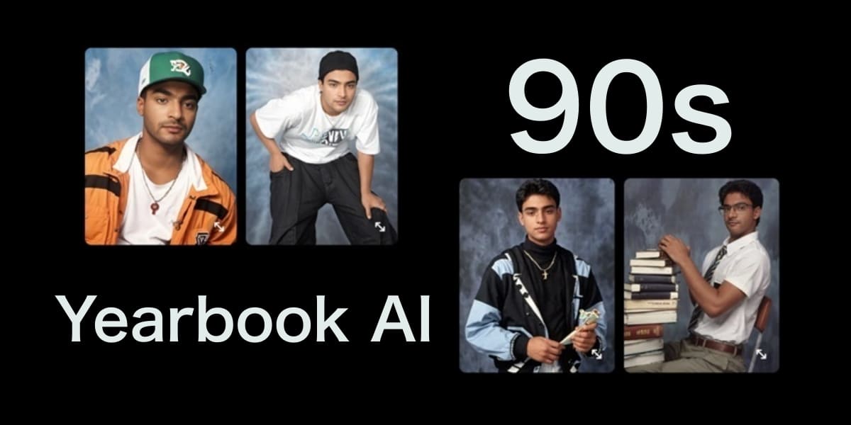 AI Yearbook Photo Trend: Cómo crear su propio anuario de AI '90S