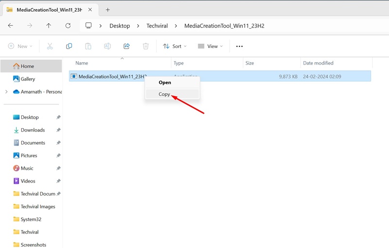 Cómo abrir y extraer archivos RAR en Windows 11