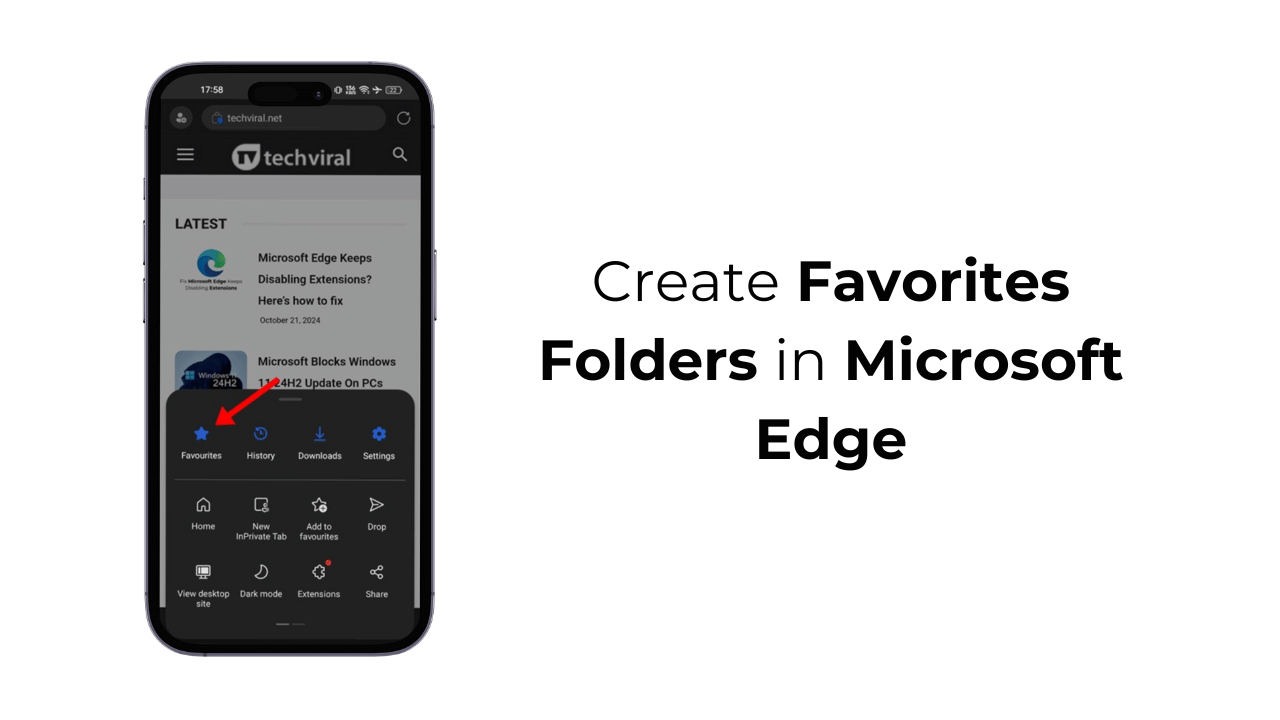 Cómo crear carpetas de favoritos en Microsoft Edge - Mundo Geek