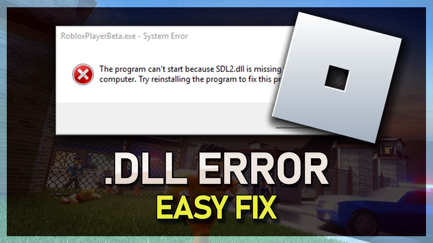 วิธีแก้ไขข้อผิดพลาด. dll ทั้งหมดสำหรับ roblox (PC) - การสอน - Mundo Geek