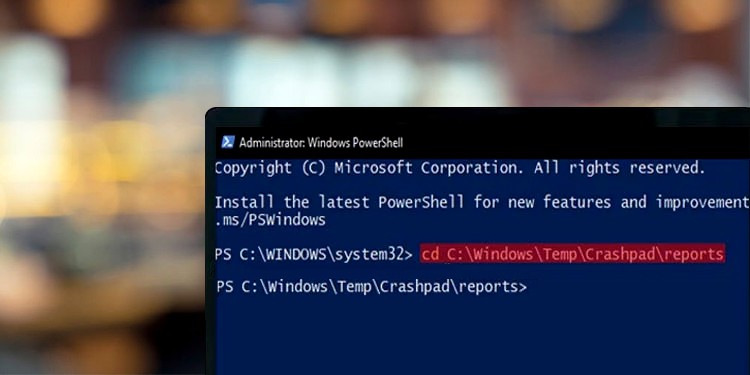 วิธีการเปลี่ยนไดเรกทอรีใน Powershell