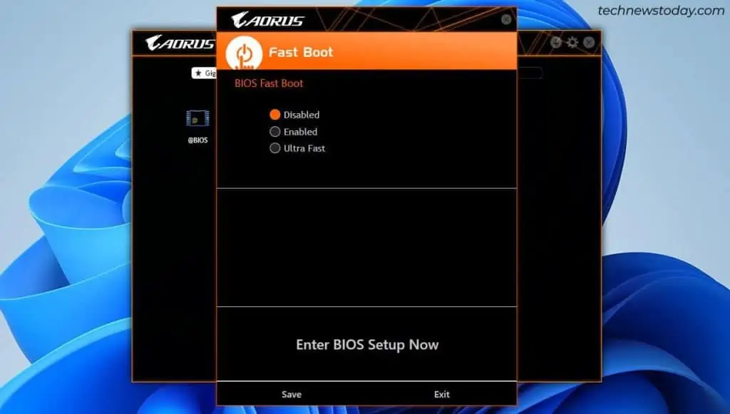 วิธีเข้า BIOS บนเมนบอร์ด Gigabyte - Mundo Geek