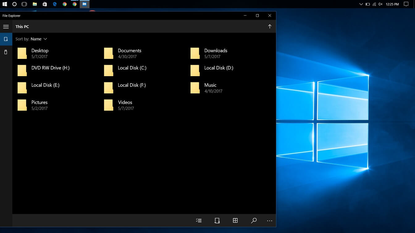 เคล็ดลับนี้ให้คุณเปิด UWP File Explorer บน Windows 10