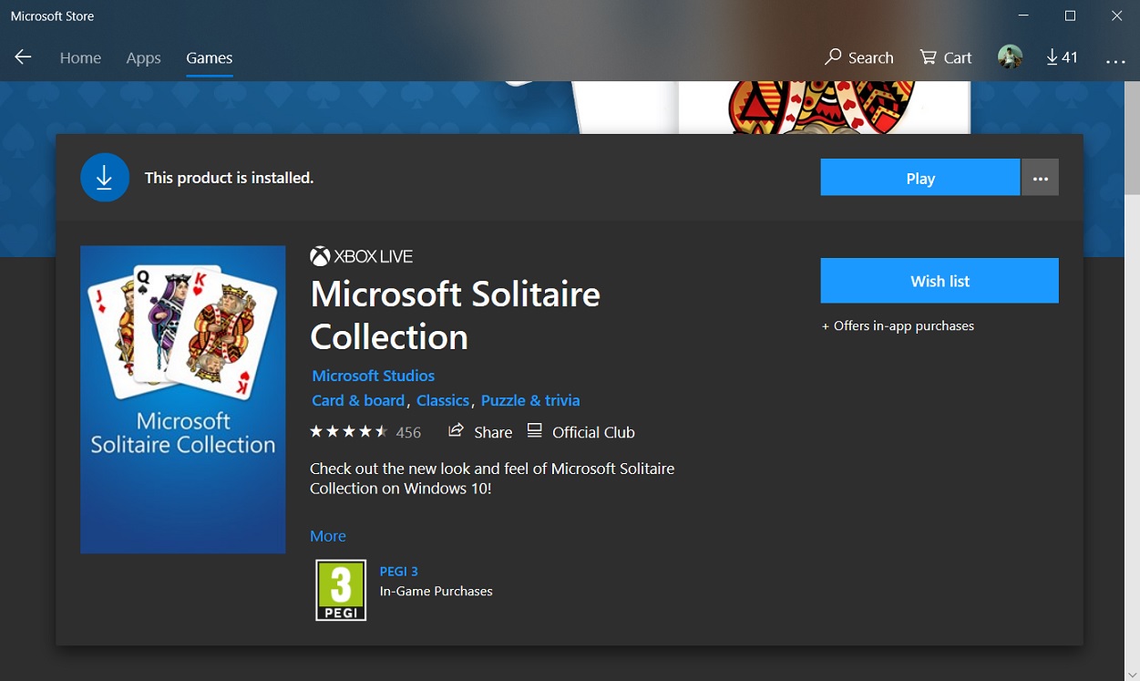 เกม Microsoft Solitaire เพื่อรับคุณสมบัติใหม่ใน Windows 10