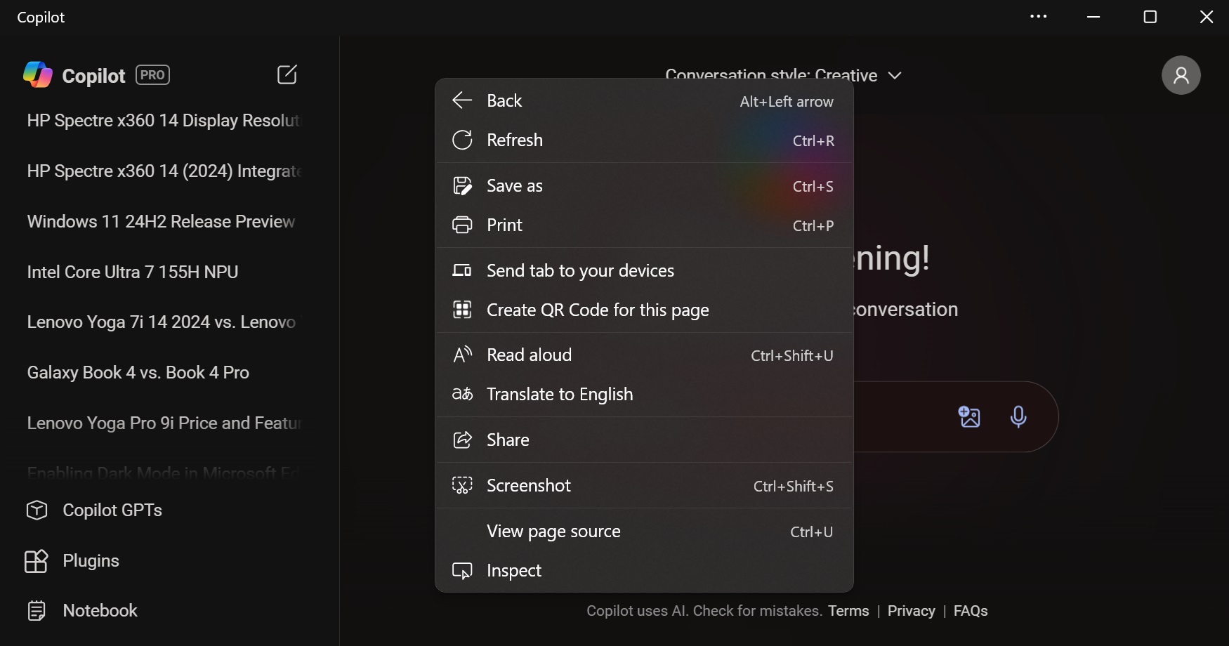 Windows 11 จะดาวน์เกรด Copilot เป็น Web Wrapper ที่ใช้ Microsoft Edge