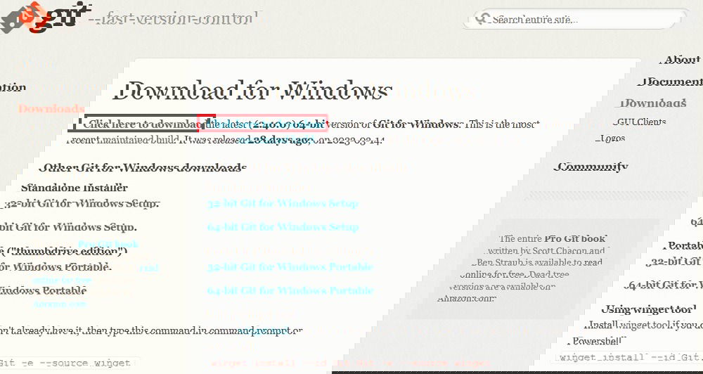 วิธีการติดตั้ง Git และ Git Bash ใน Windows - Mundo Geek