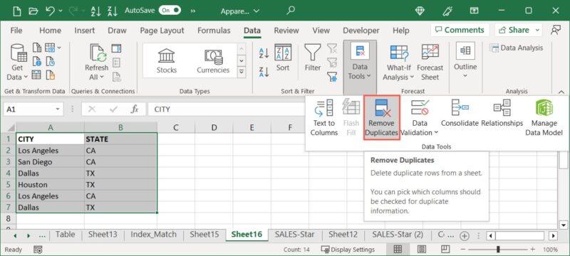 8 วิธีในการล้างข้อมูลใน Microsoft Excel - Mundo Geek