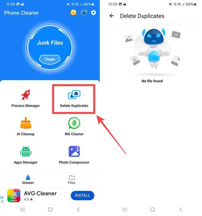 วิธีใช้แอพ AI Cleaner เพื่อจัดระเบียบไฟล์และรูปภาพบน Android