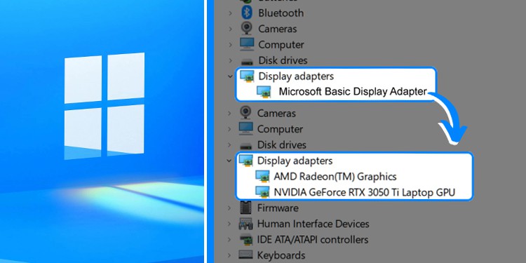 Microsoft Temel Ekran Bağdaştırıcısını Windows'ta Geçerli Grafik ...