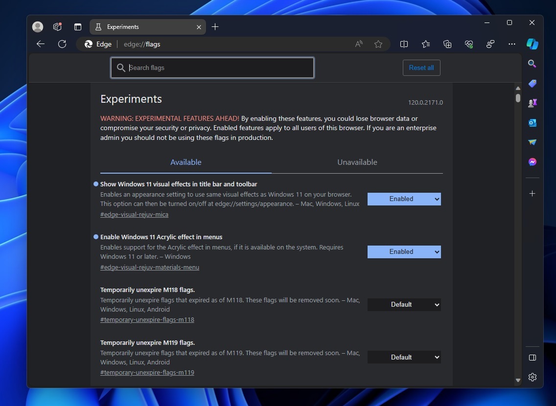 Microsoft Edge, Windows 11'deki deneyimini azaltmak için yeni bir ...