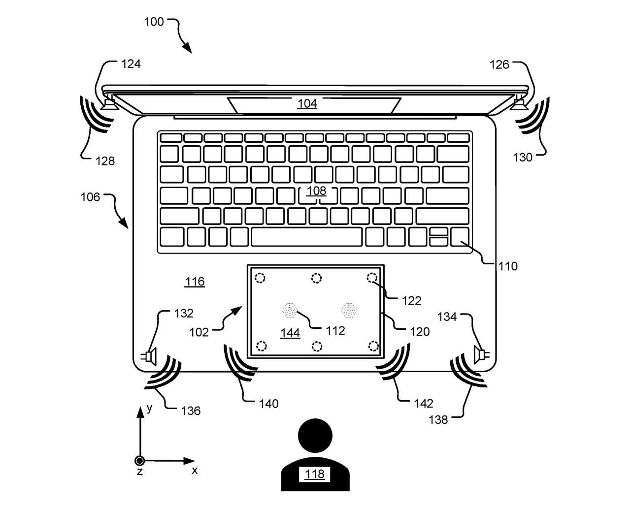 Microsoft Surface Laptop, MacBook'a hoparlör işlevi gören Trackpad ile ...
