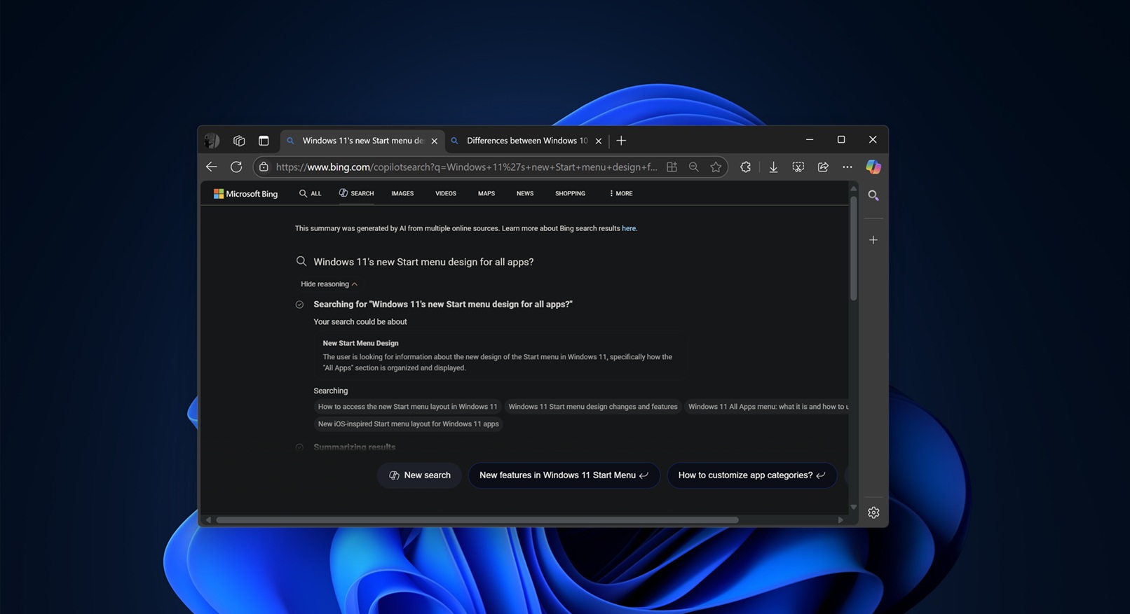 Özel: Google AI Mode gibi mavi bağlantıların yerini alan Microsoft Bing ...