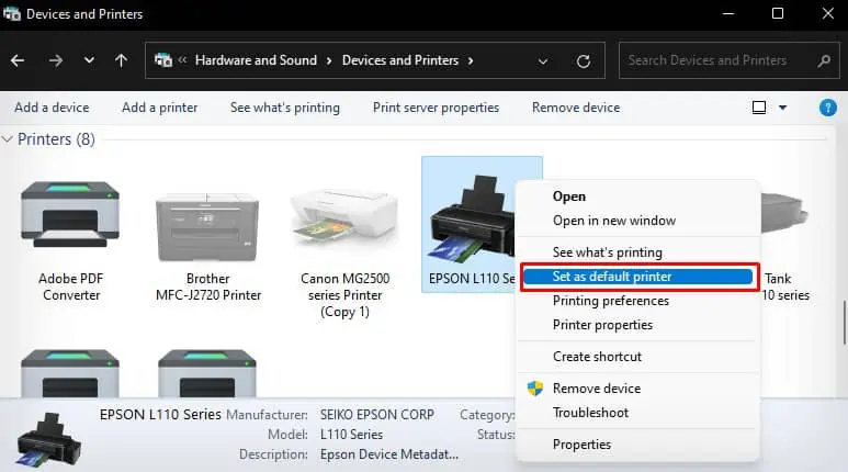 5 способів виправити помилку друку на принтері Epson - Mundo Geek