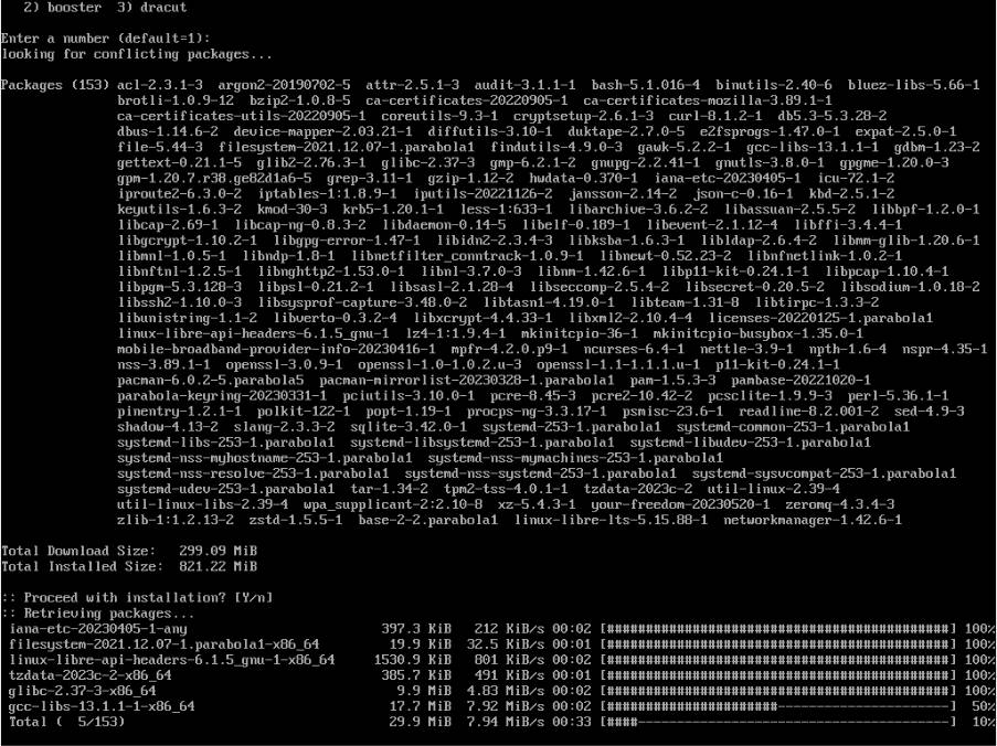 Що таке Parabola Linux і як його встановити