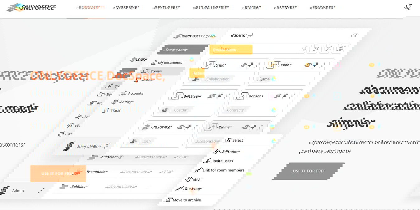 Огляд ONLYOFFICE DocSpace