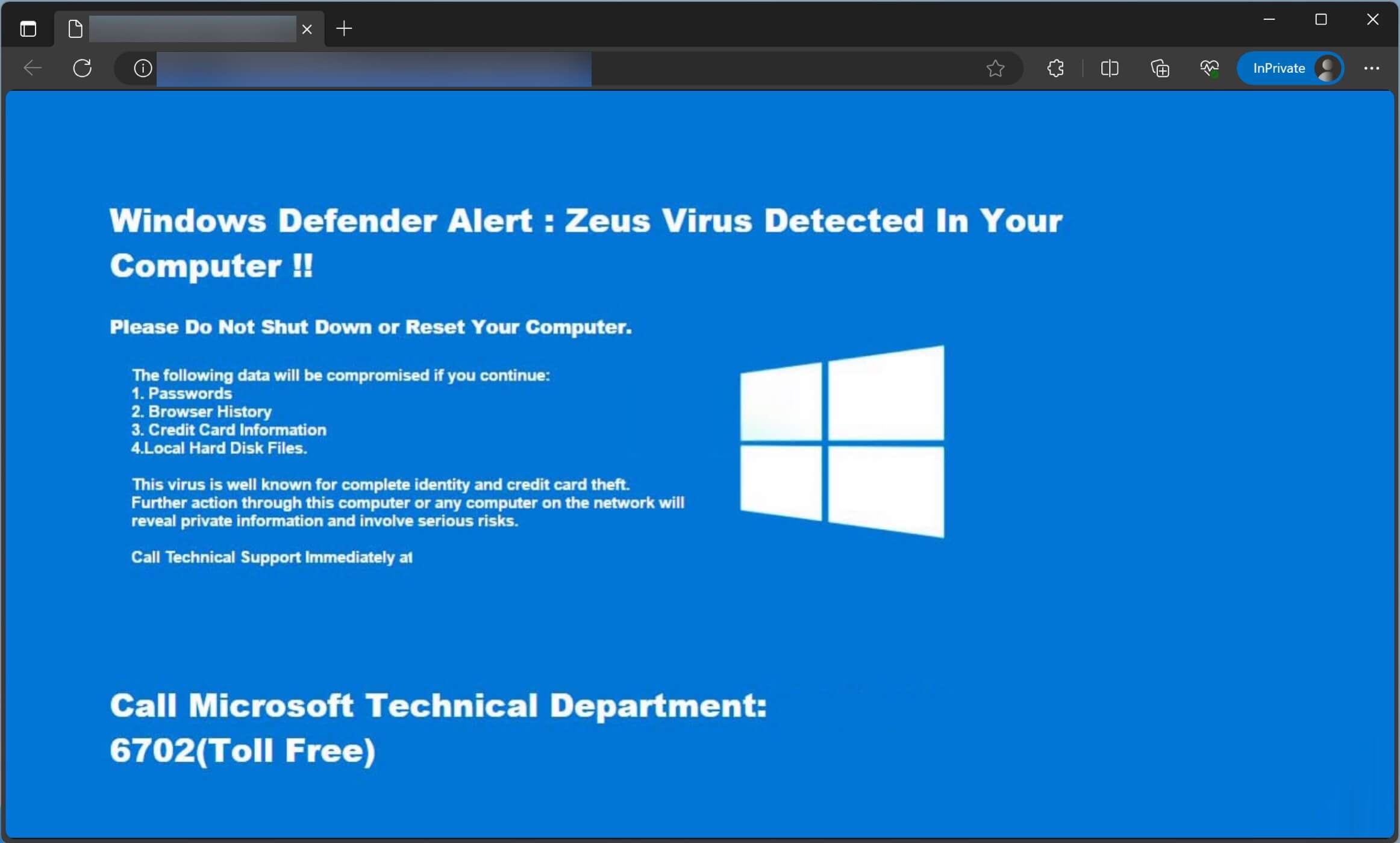 Як розпізнати шахрайство із застереженнями безпеки Windows Defender