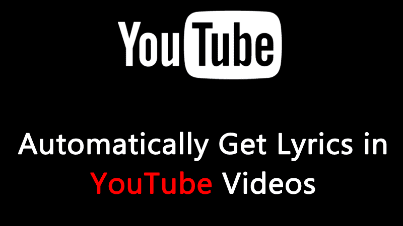 Cómo obtener letras automáticamente en vídeos de YouTube